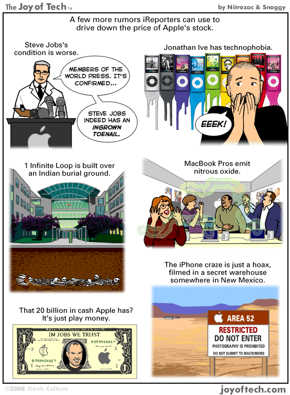 The Joy of Tech comic... laughter is the best tech support.