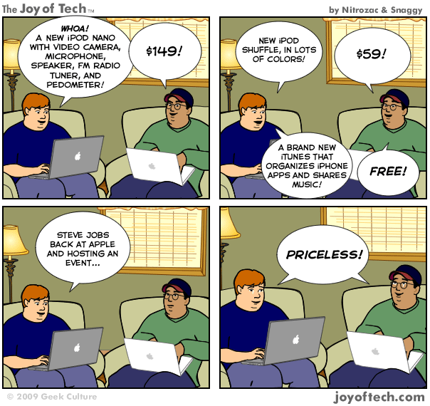 The Joy of Tech comic... The stuff that matters.