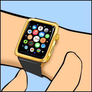 The Joy of Tech comic… iWatch makes the man!