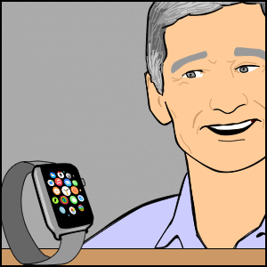 The Joy of Tech comic… Apple Watch meets its mentors!