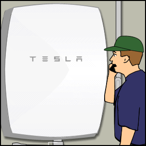 The Joy of Tech comic… Tesla's battery for your house!
