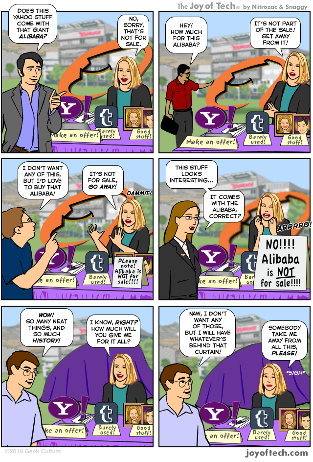 FARK.com: (9182497) A look back at Yahoo's acquisitions under Marissa ...