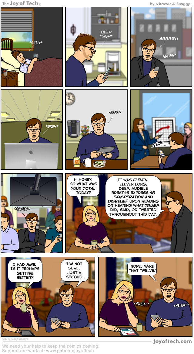 The Joy of Tech comic... *sigh* of the times*