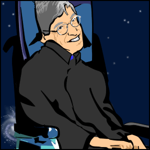 The Joy of Tech comic... Stephen Hawking