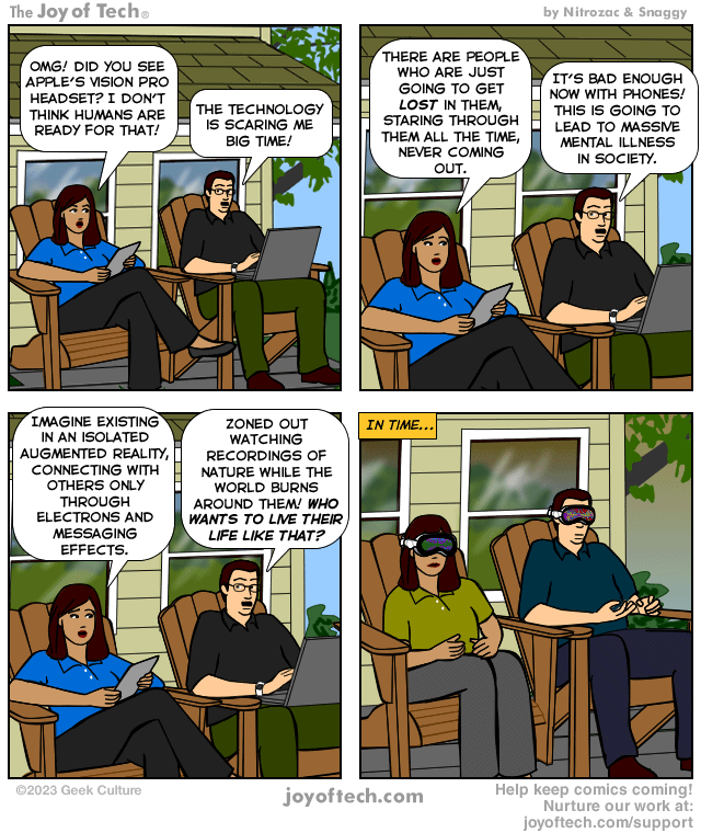 Society And Technology Comic