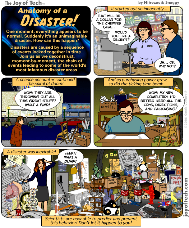 The Joy of Tech comic... laughter is the best tech support.