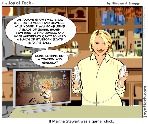 The Joy of Tech comic... laughter is the best tech support.