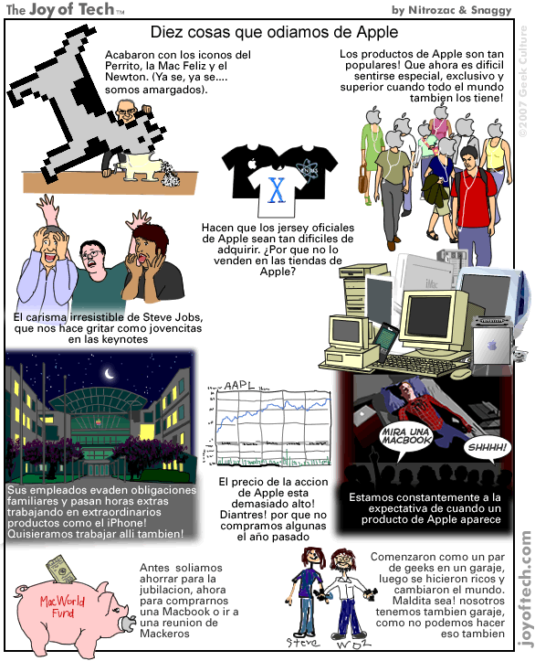 The Joy of Tech comic... in Spanish!